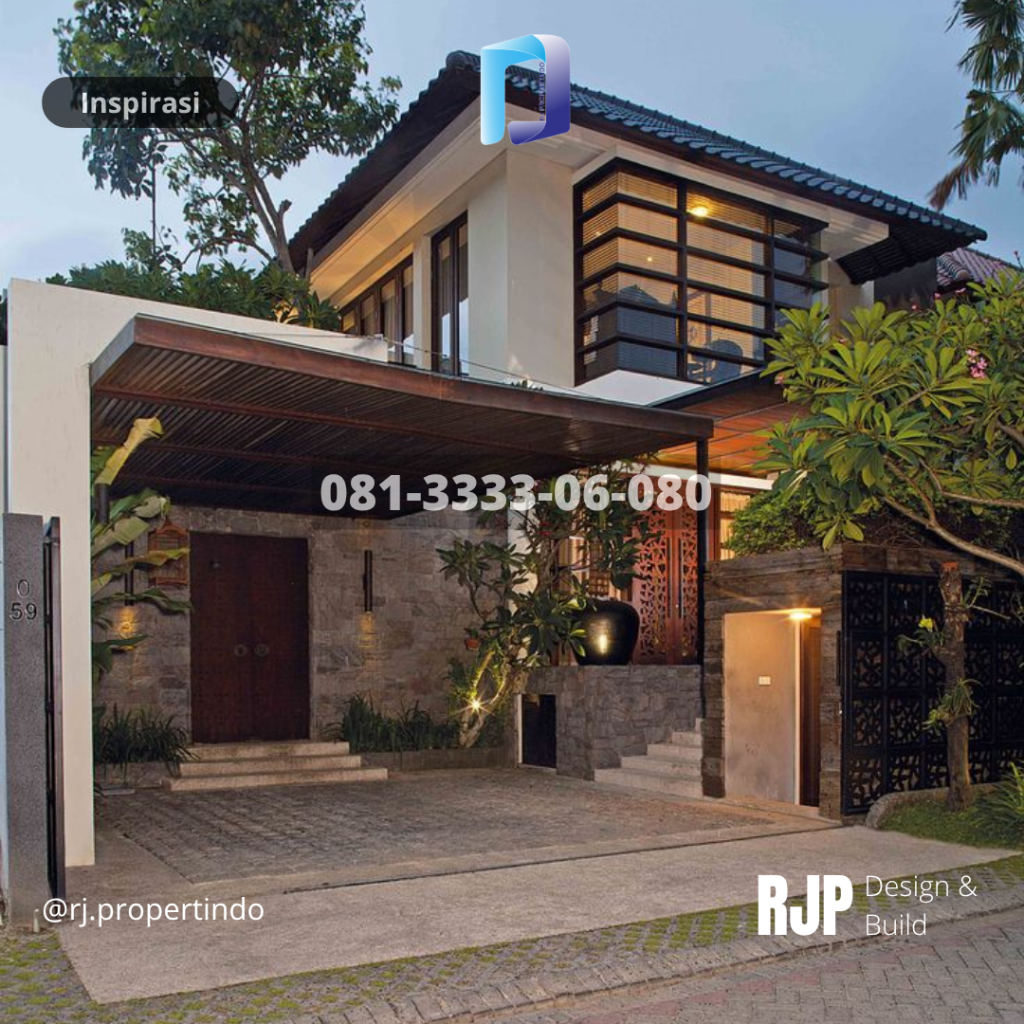 Jasa Desain Eksterior Rumah Surabaya | RJP Design & Build